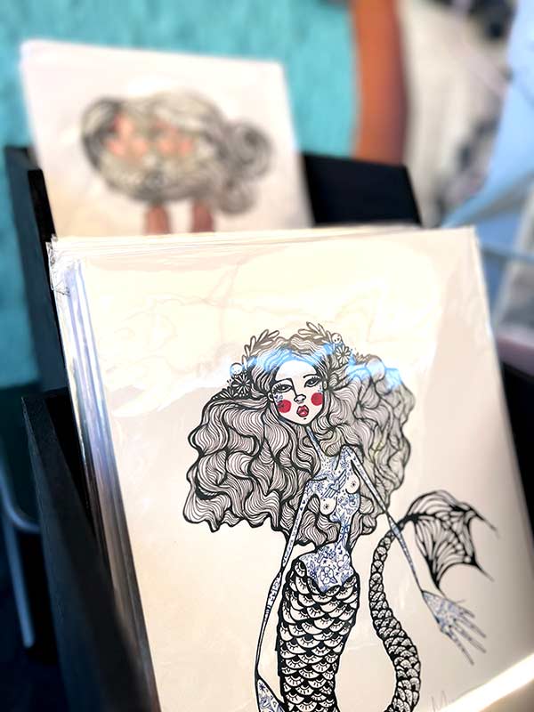 Prints of Mermaids and Sugar Skulls – MIGDALIA